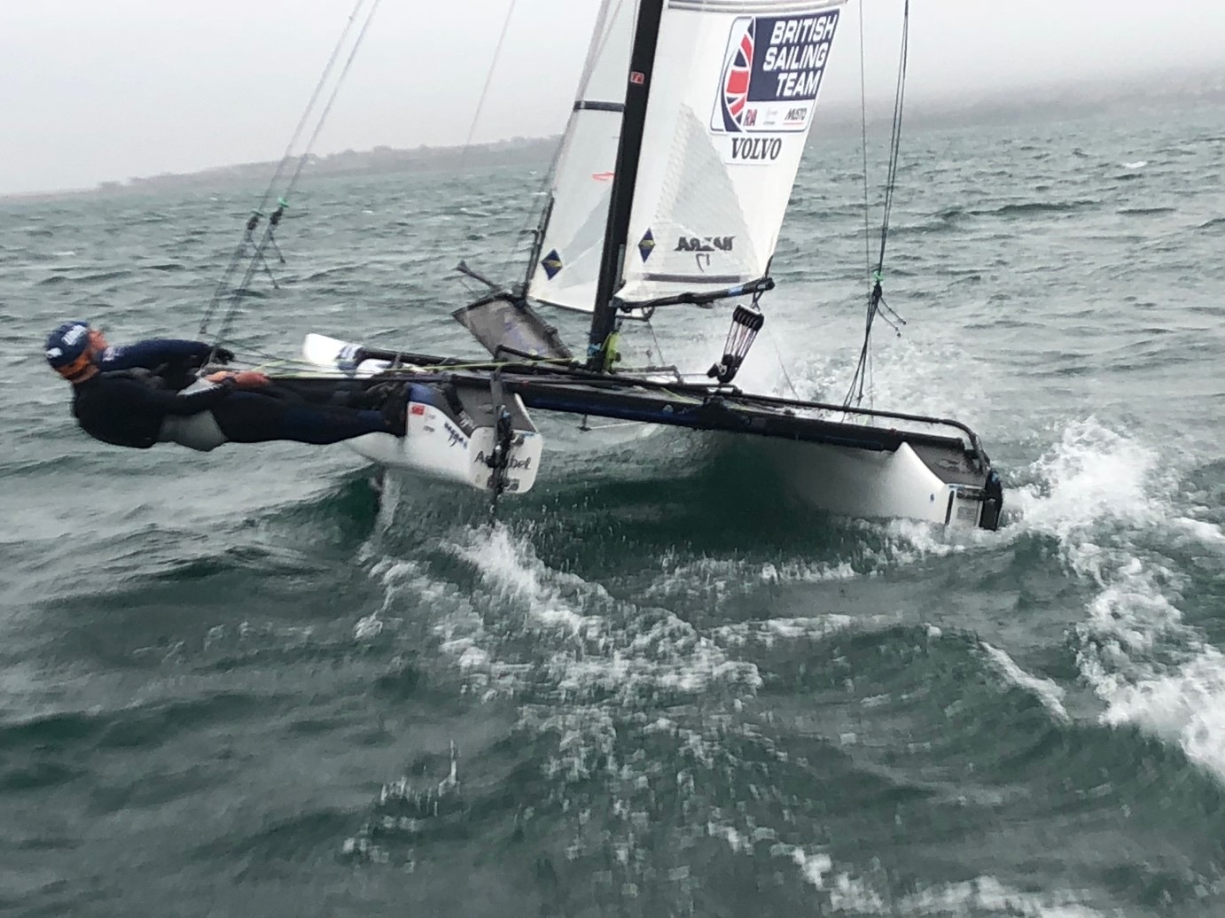 Testing Moving Rudder Position Inboard - Nacra17.org