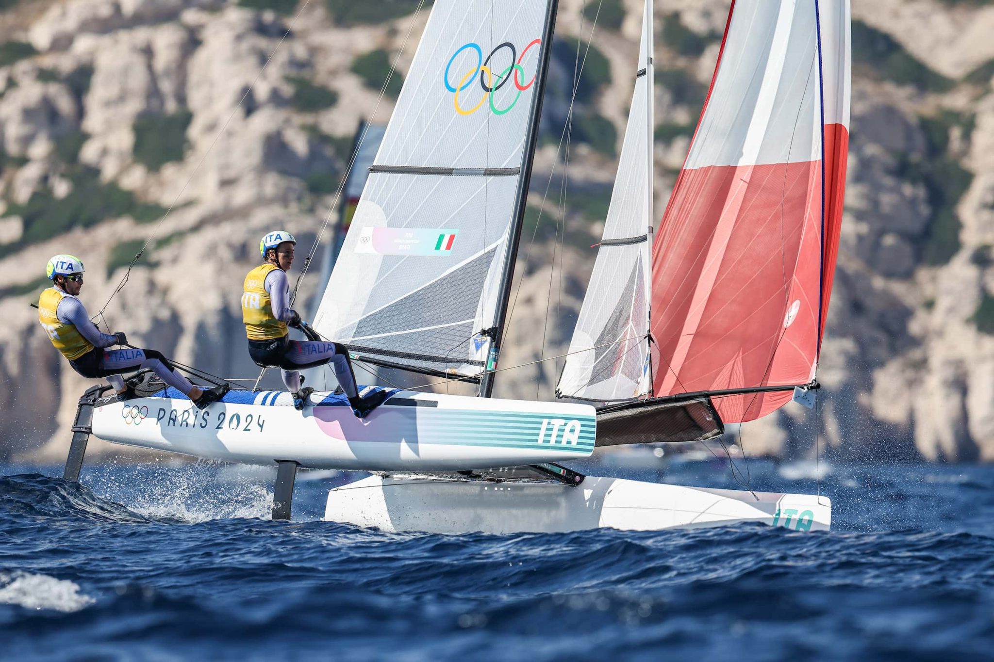 Olympic Sailing 2024: Italians Dominate Mixed Multihull - Nacra17.org